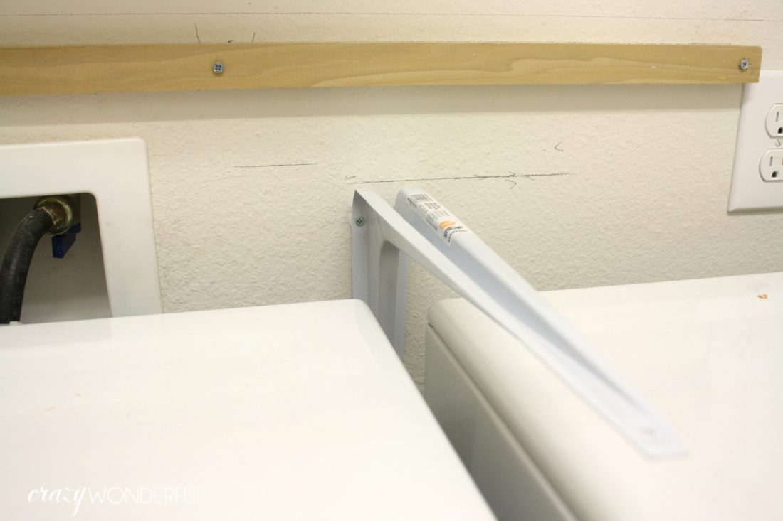 DIY built in washer + dryer - Crazy Wonderful