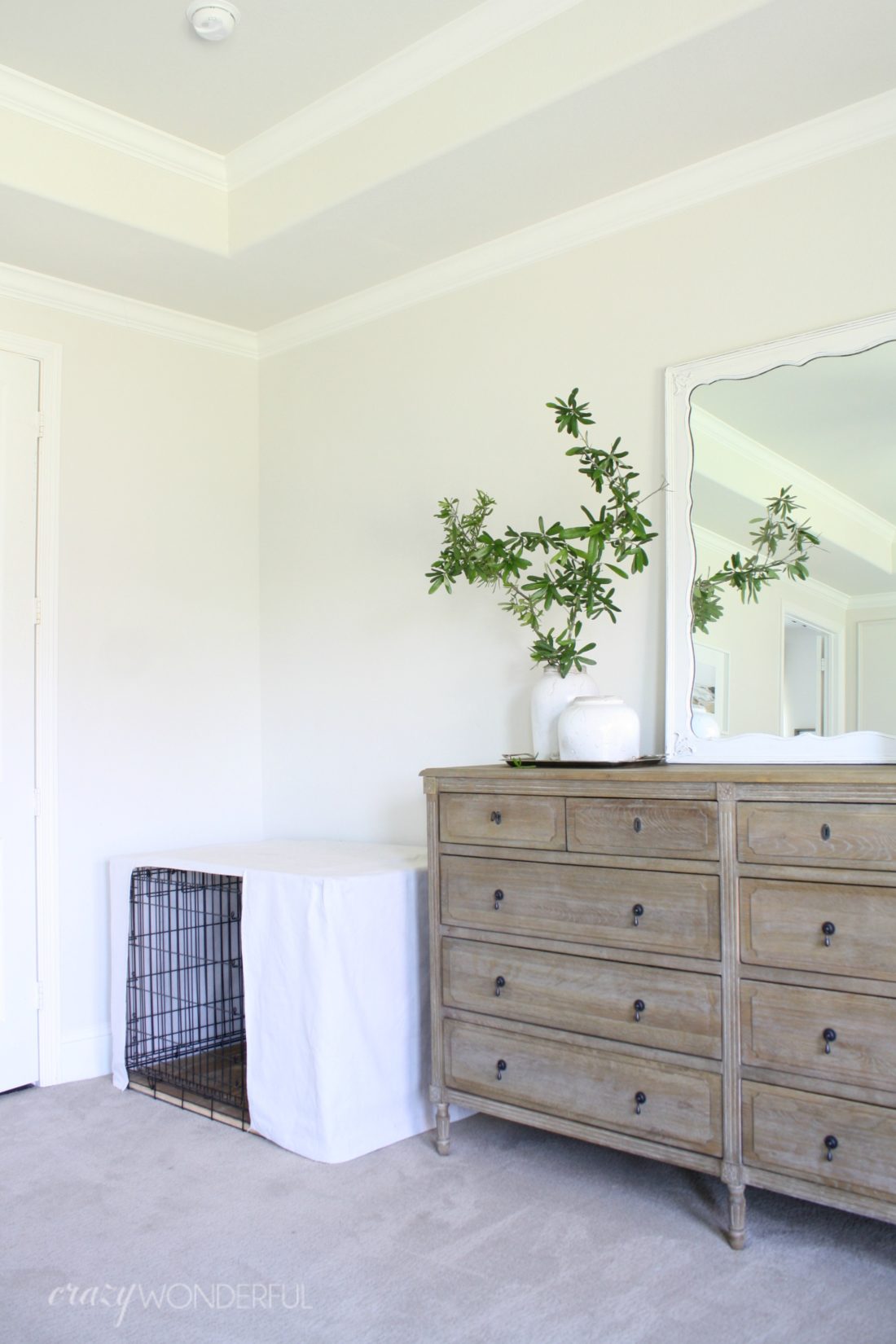 Slipcovers using Painter's Drop Cloth - Crazy Wonderful