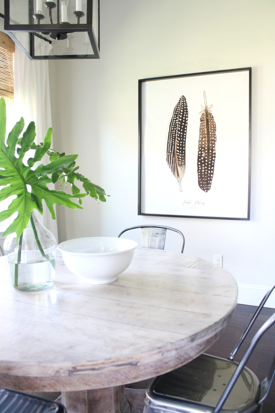 DIY Frame for Large Art - Crazy Wonderful