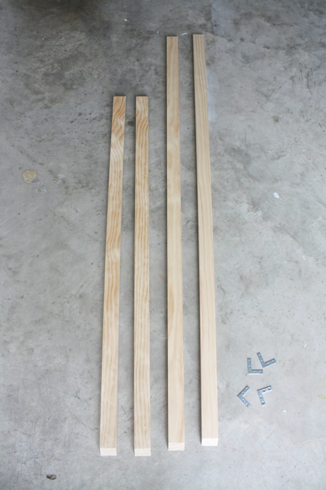 DIY Frame for Large Art - Crazy Wonderful