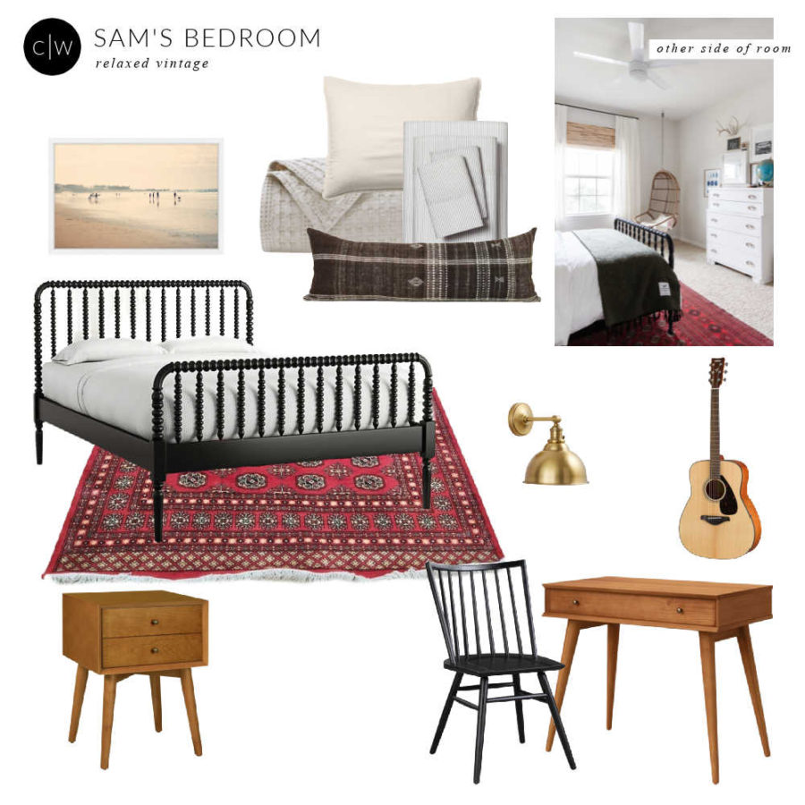 Sam's Bedroom Refresh Preview - Crazy Wonderful