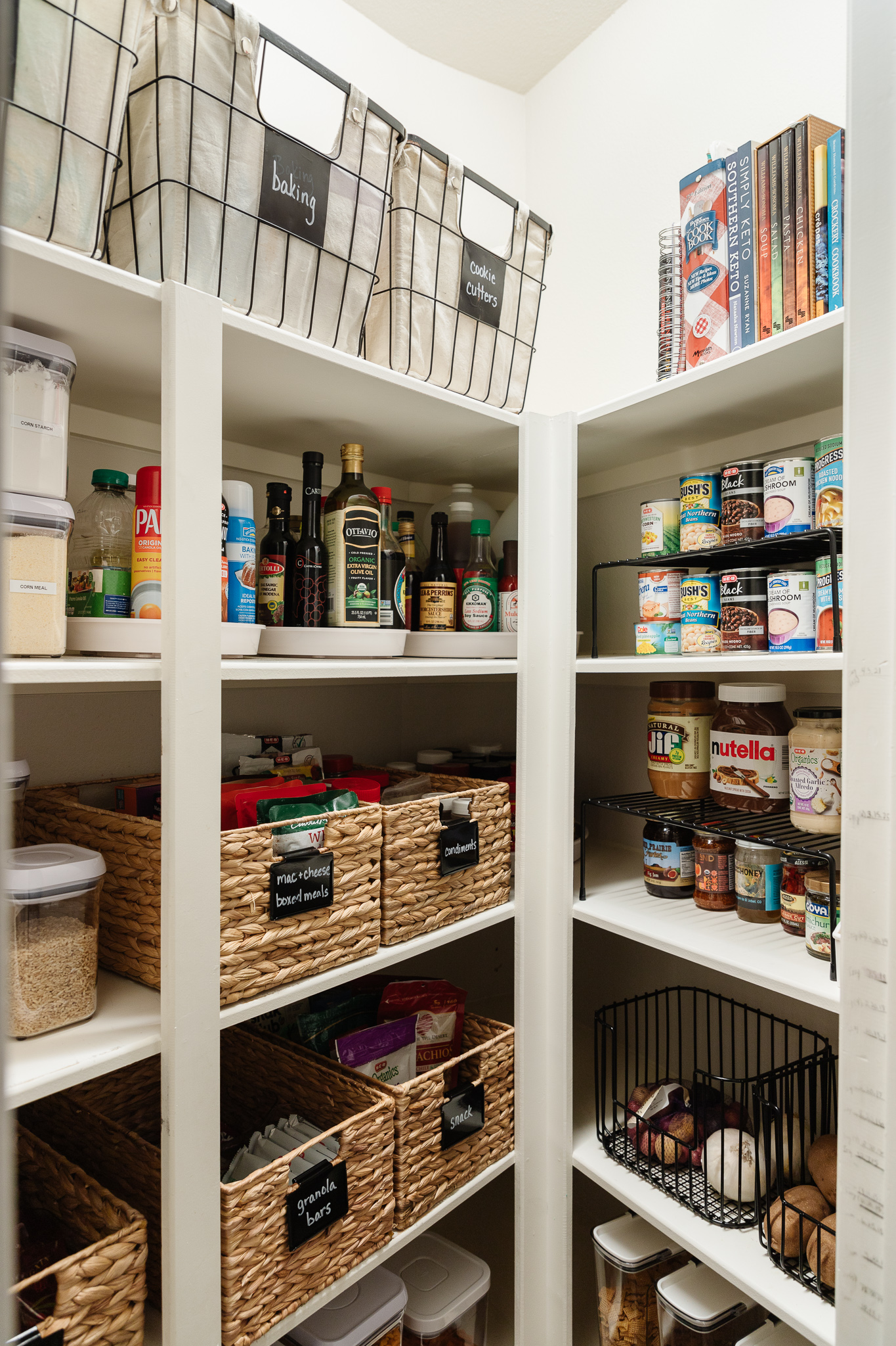 Small Pantry Makeover - Crazy Wonderful