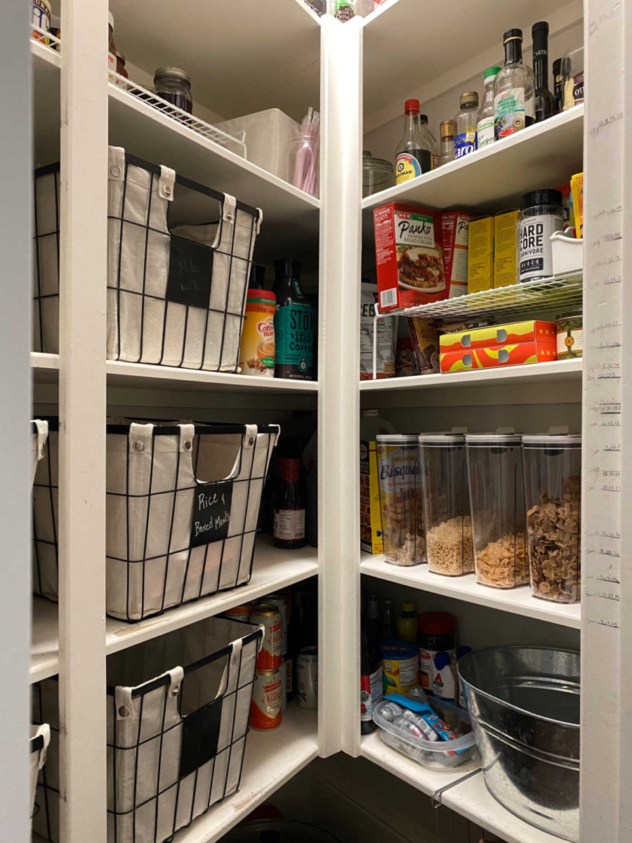 Small Pantry Makeover - Crazy Wonderful