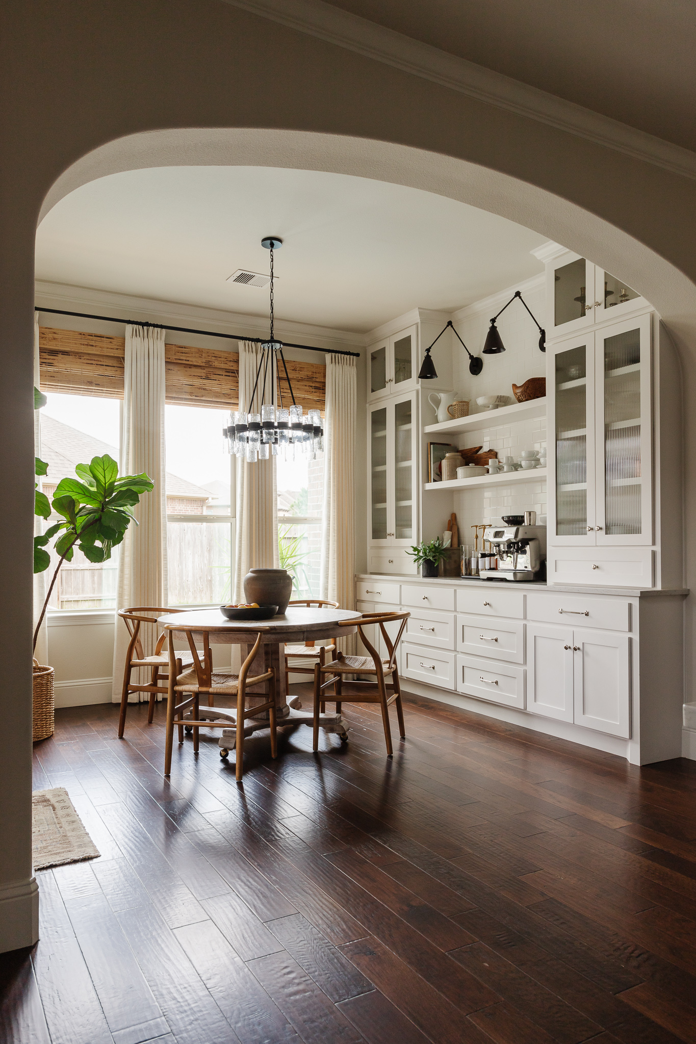 Woven Breakfast Nook Chairs - Crazy Wonderful