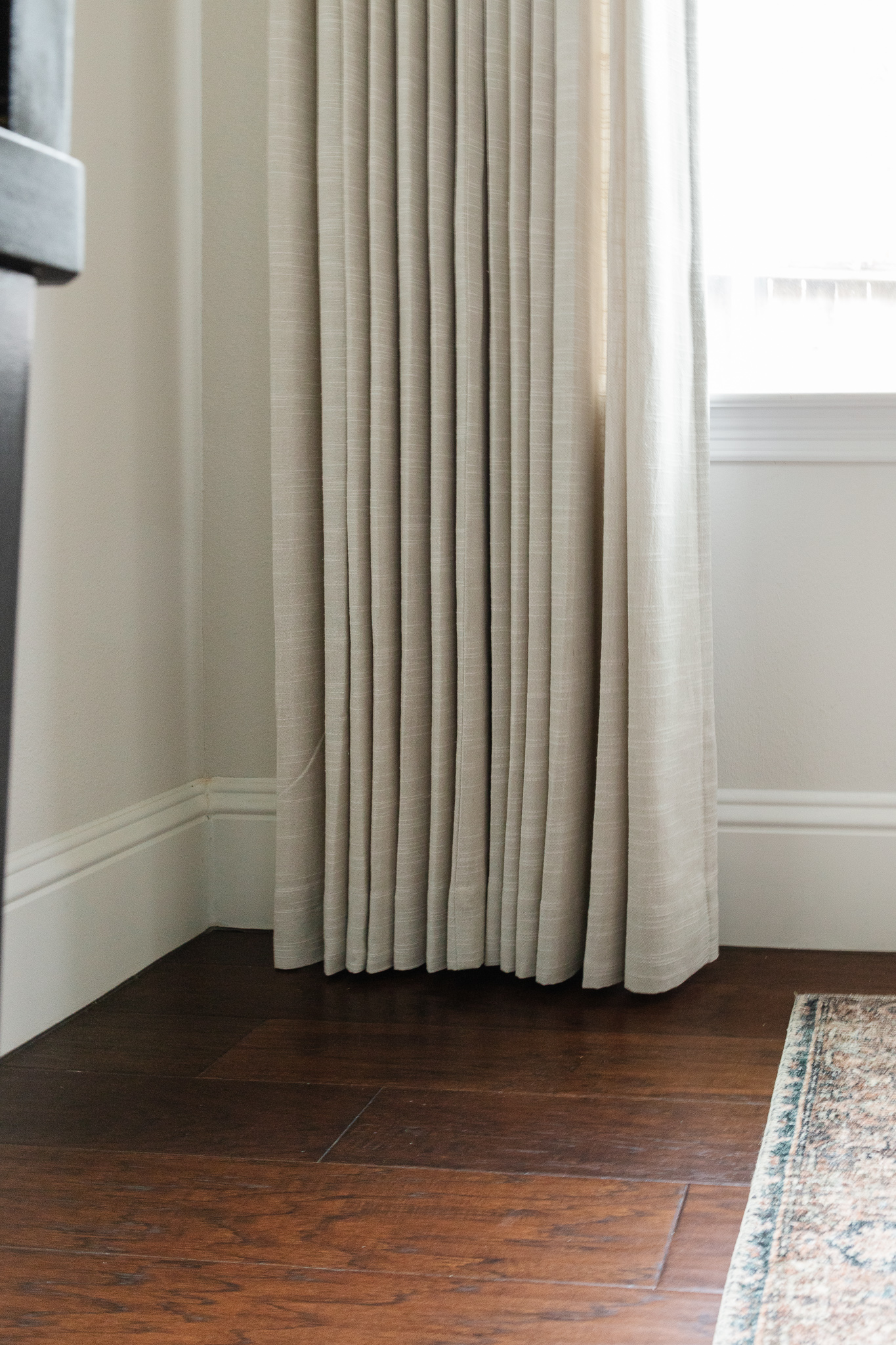 Custom Drapes for Less in the Dining Room - Crazy Wonderful