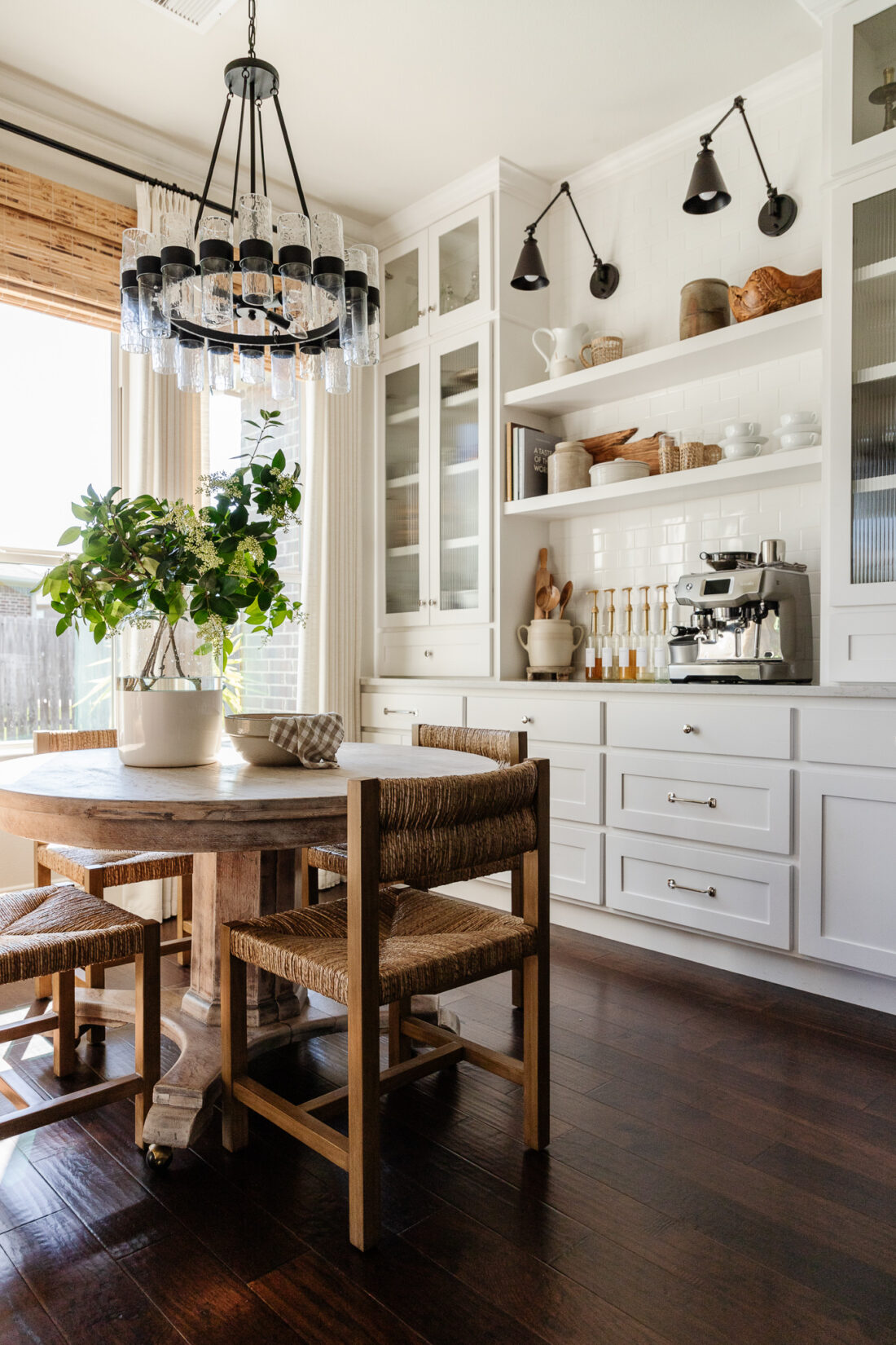 Woven Breakfast Nook Chairs - Crazy Wonderful