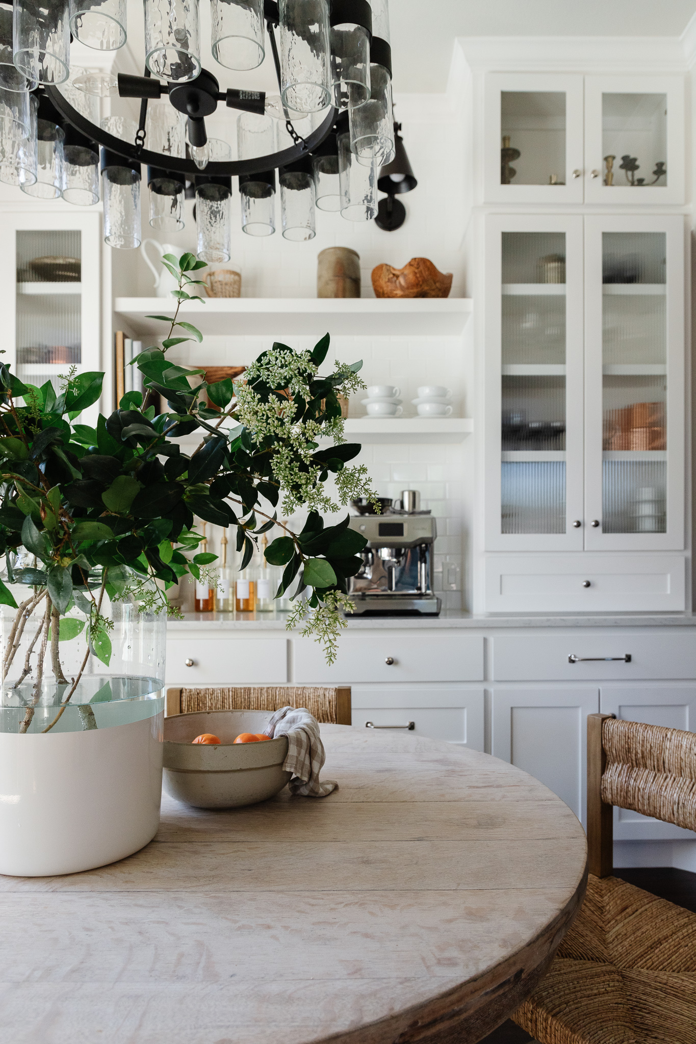 Woven Breakfast Nook Chairs - Crazy Wonderful